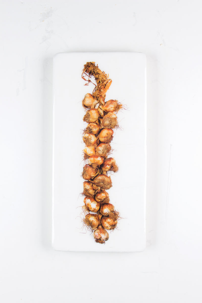 Smoked garlic string large (20cm x 40cm) – Stigerwoods